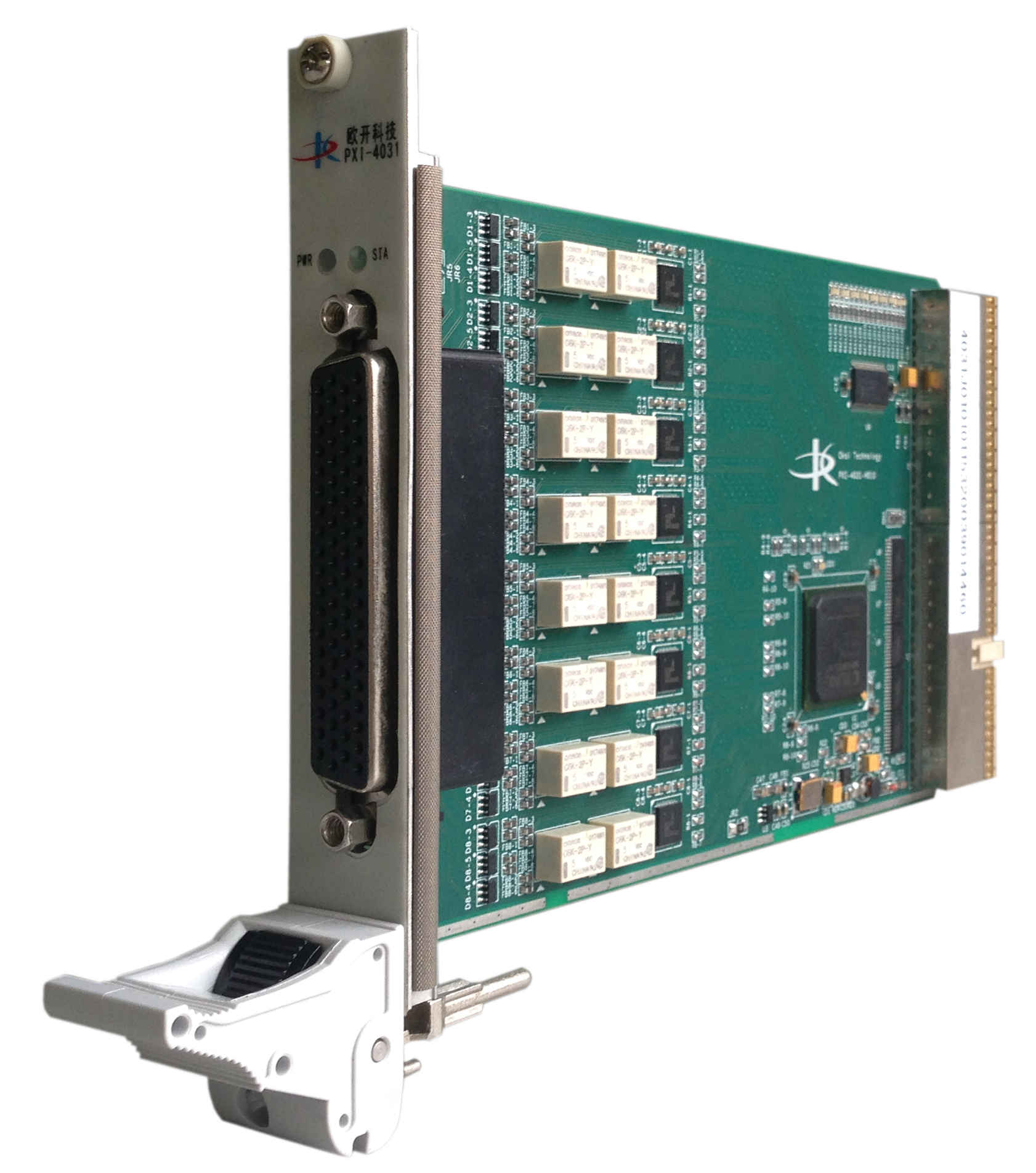 PXI-4031 8通道RS232/RS485/RS422串口通信模块 - 欧开科技官网
